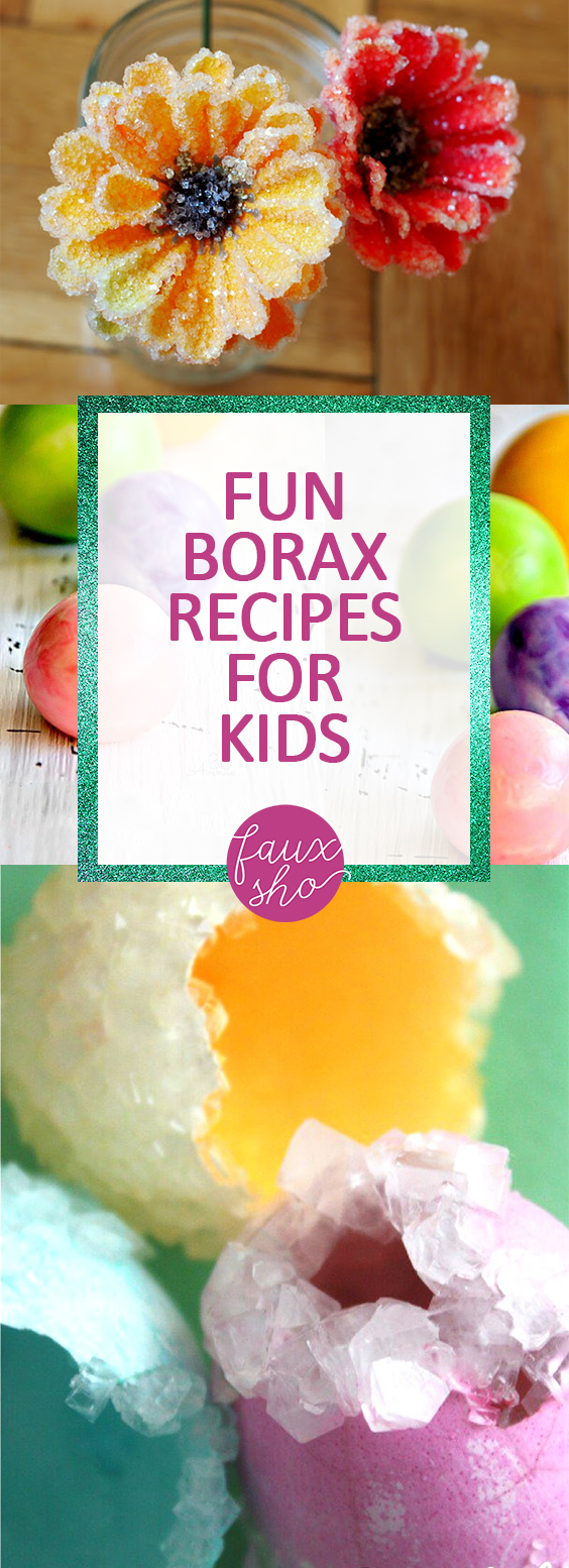 Fun Borax Recipes for Kids | Faux Sho